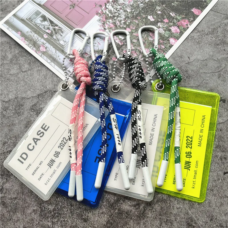 Keychain-on-the-Phone-Pendant-Candy-Colors-Rope-Strap-With-Card-Holder ...