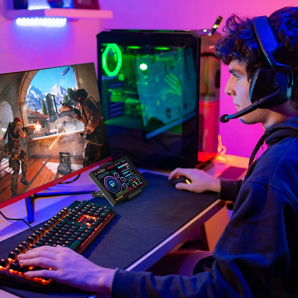 Monitor-de-pantalla-LCD-AIDA64-de-3-5-pulgadas-interfaz-Dual-tipo-C ...