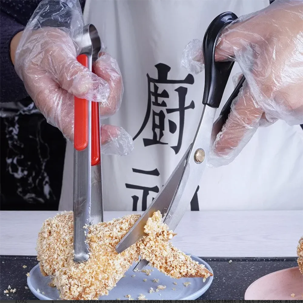 BBQ-Scissors-Clip-Set-Chicken-Cutlet-Scissors-BBQ-Clip-Food-Clip ...