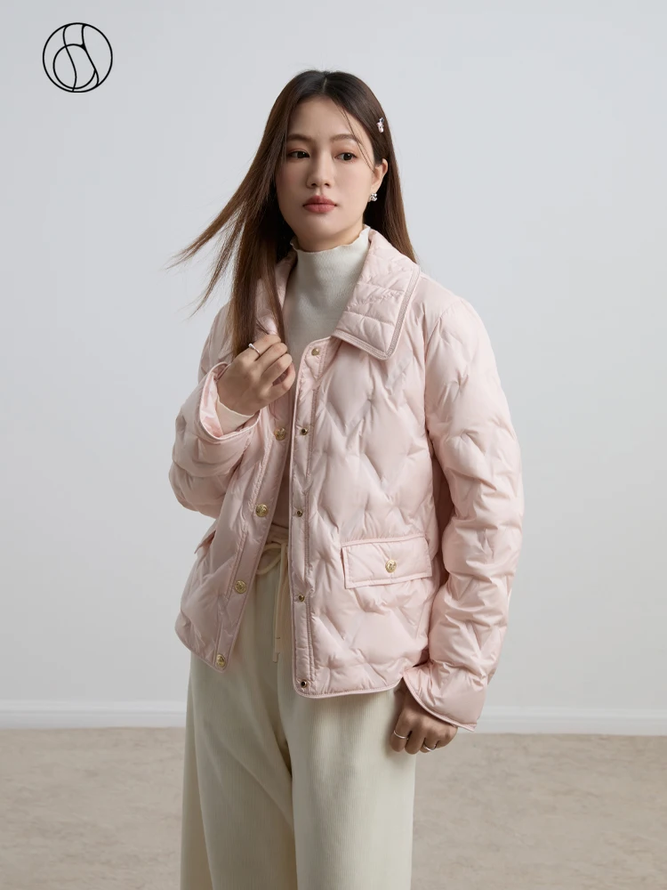 DUSHU 103G Filling Amount Women Lightweight Down Coats Winter ...