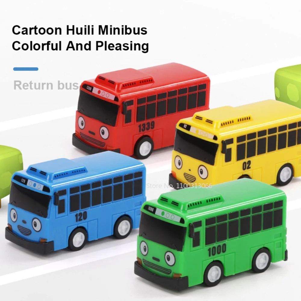 Pull Back Gifts Little Children Educational Model Buses, 54% OFF