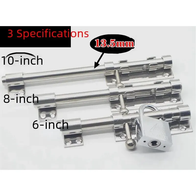 Thickened-304-Stainless-Steel-Surface-mounted-Anti-theft-Door-Bolt-Left ...