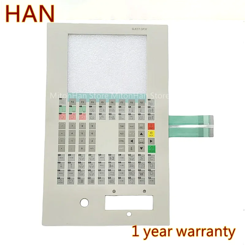 New-For-OP37-6AV3637-7AB16-1AM0-6AV3-637-7AB16-1AM0-HMI-PLC-Membrane ...