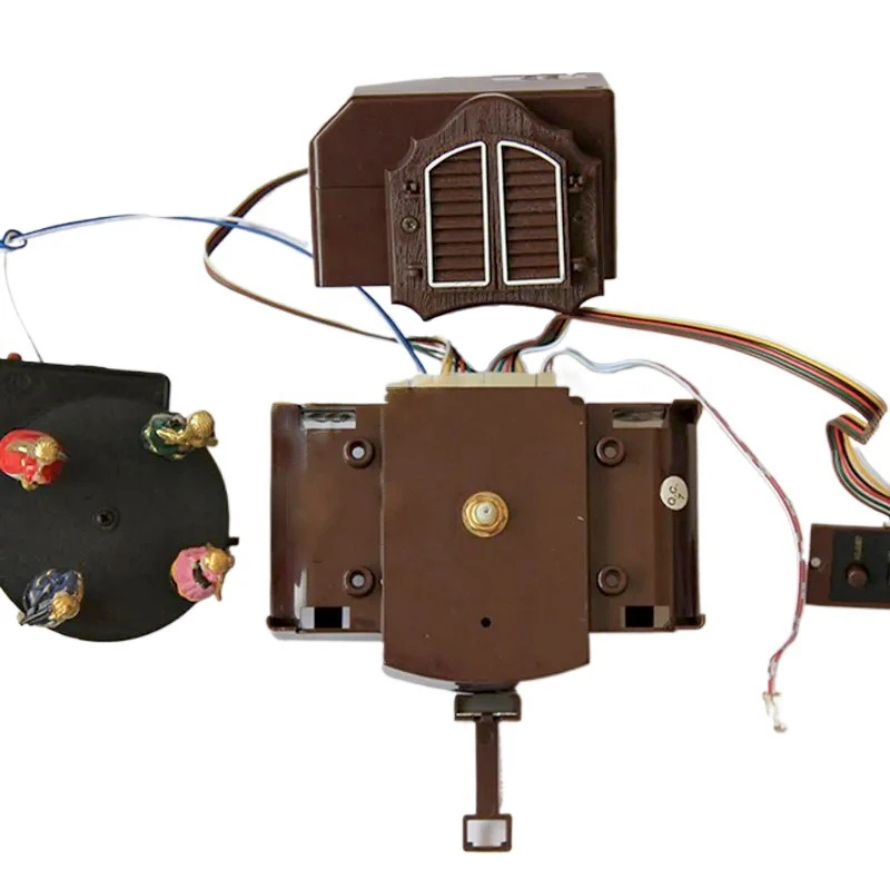 Cuckoo-Clock-Movement-Silent-Light-Control-Bird-Box-Wall-Clock ...