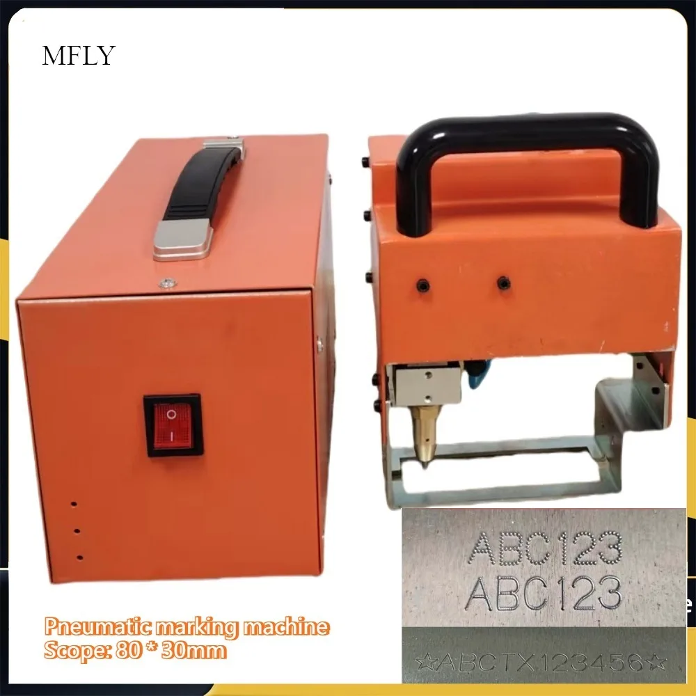 80X30MM Portable Industrial metal engraving machine Head Handheld ...