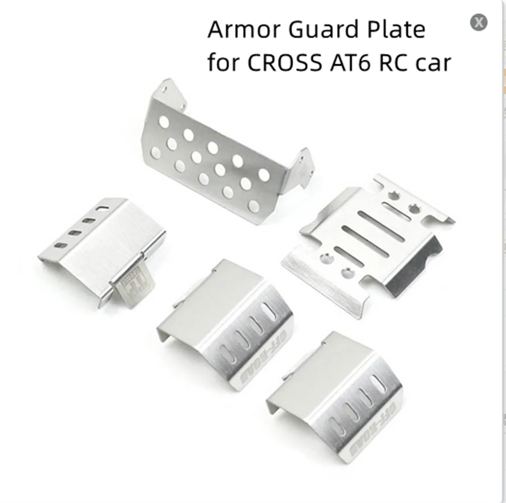 Stainless Steel Chassis Armor Front Protective Guard Plate Axle ...