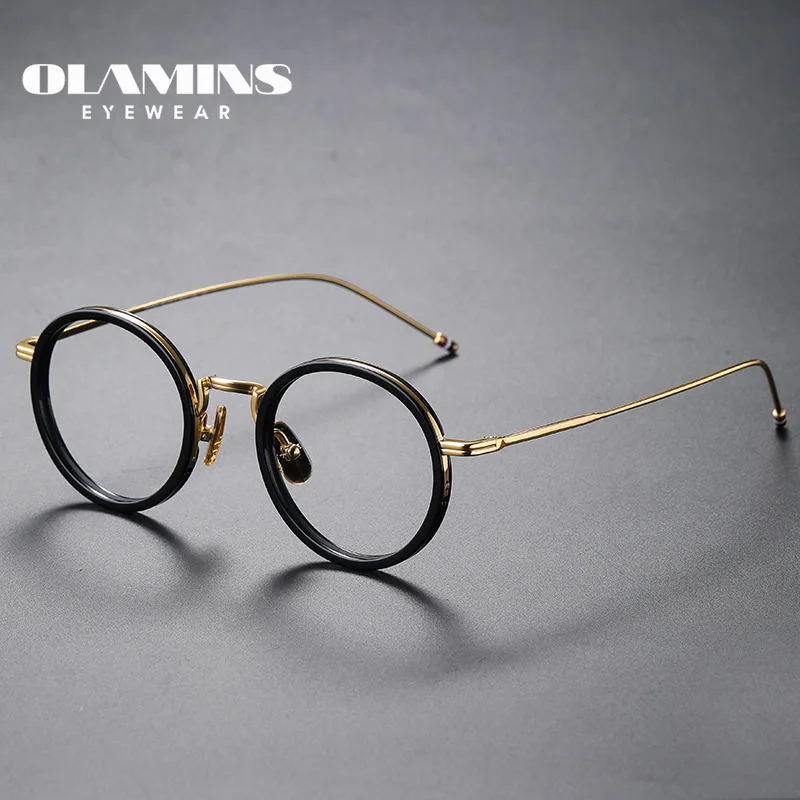 OLAMINS-Rectangular-Eyeglasses-Frames-Business-Men-Anti-Blue-Light-Glasses-Full-Rim-Eyewear-For ...