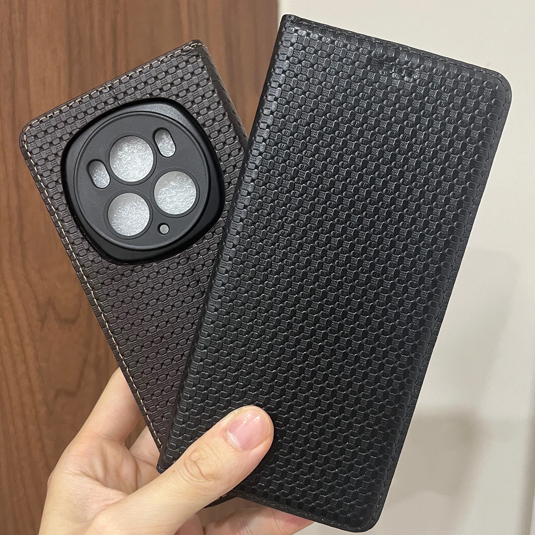 Magnet-Genuine-Leather-Skin-Flip-Wallet-Book-Phone-Case-Cover-On-For ...