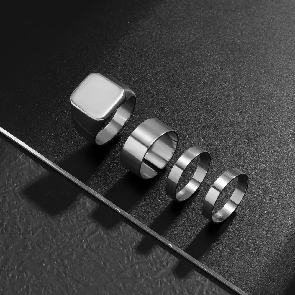 Hop-Finger-Buckle-Handsome-Trendy-Street-Wear-Personality-Simple-Ring ...