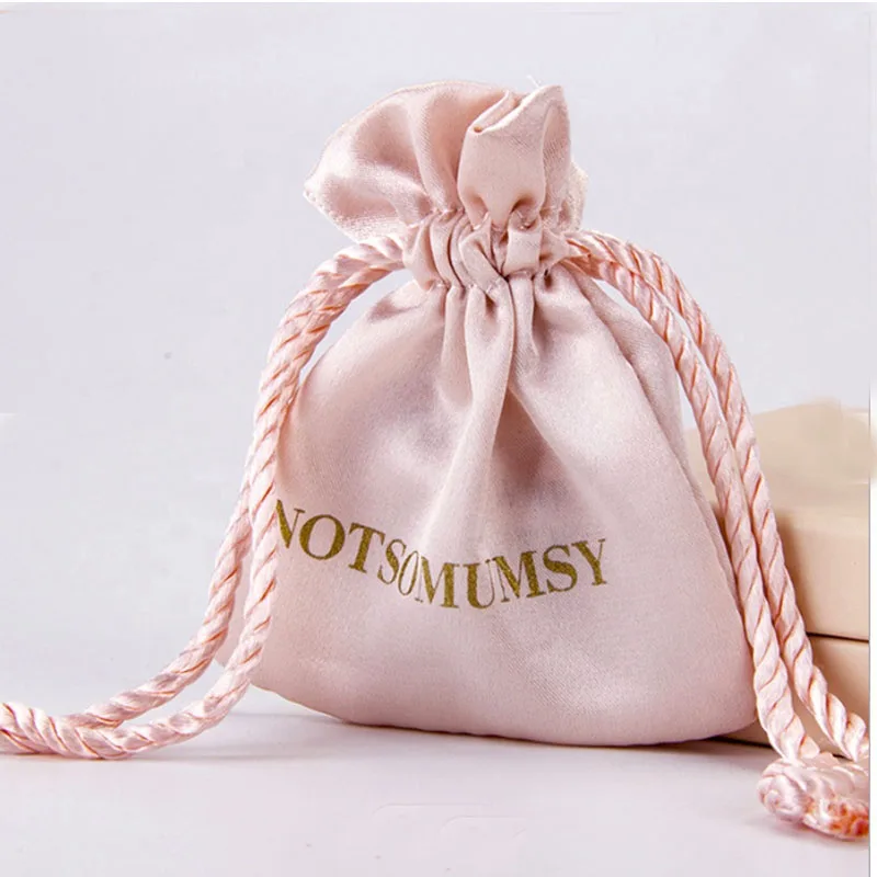 Pink-Silk-Satin-Gift-Bags-Jewelry-Pouch-7x9cm-9x12cm-10x15cm-13x17cm ...