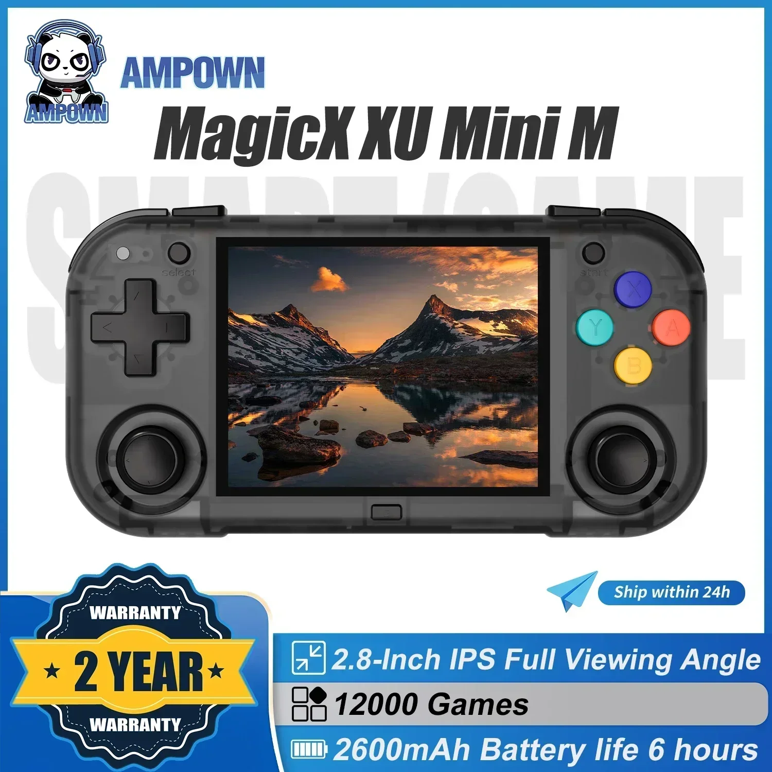 AMPOWN-XU-Mini-M-Consoles-2-8-Polegada-IPS-ngulo-de-vis-o-completo ...