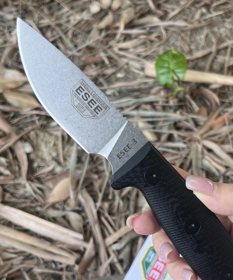 ESEE-3P Rowen Tactical Outdoor Knife - Blade HQ