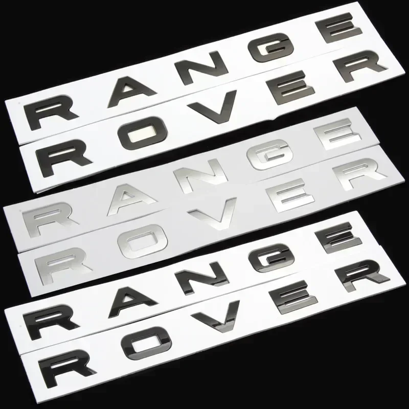 Everything You Need to Know About Range Rover Decal Letters