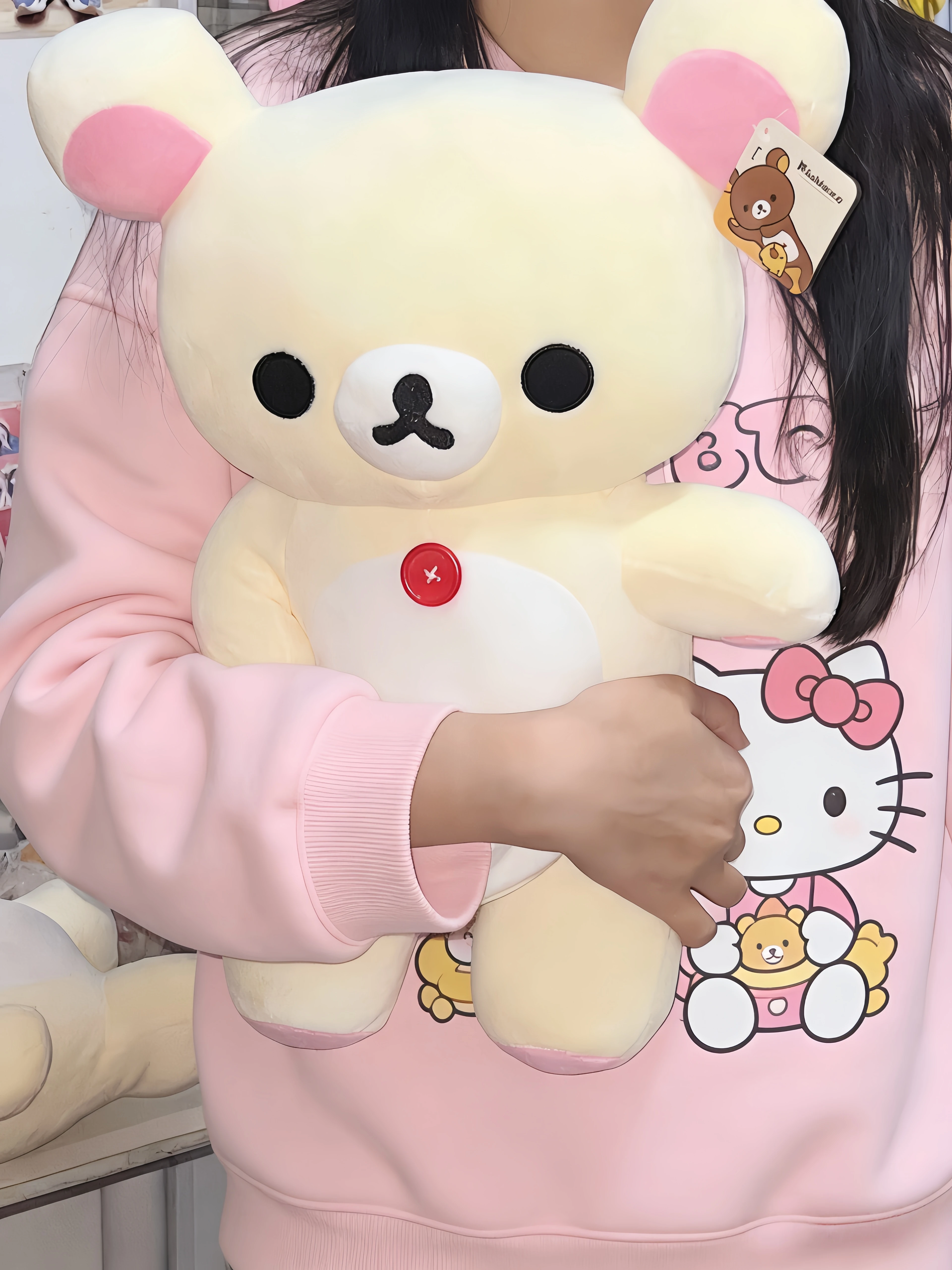 White Rilakkuma Plush Cute Animal Korilakkuma Bear Cute Rilakkuma ...