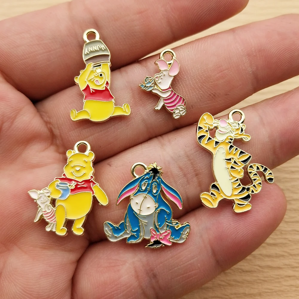 10pcs-Cartoon-Anime-Charm-for-Jewelry-Making-Enamel-Necklace-Bracelet ...