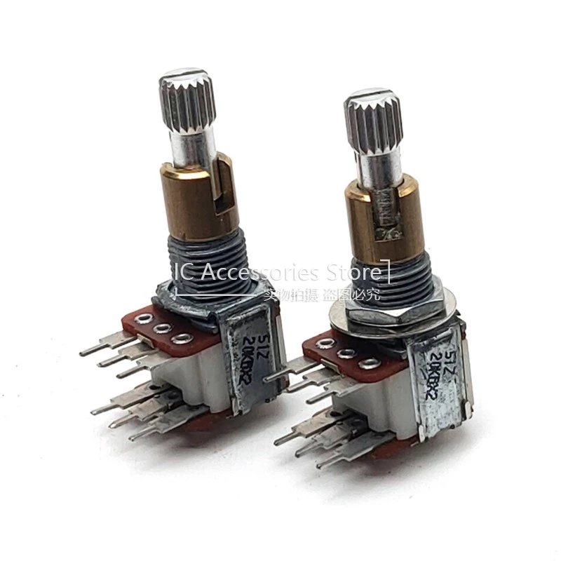 1PCS-12-Type-Double-Shaft-Bitonic-Precision-B20K-2-20KBX2-Receiver ...