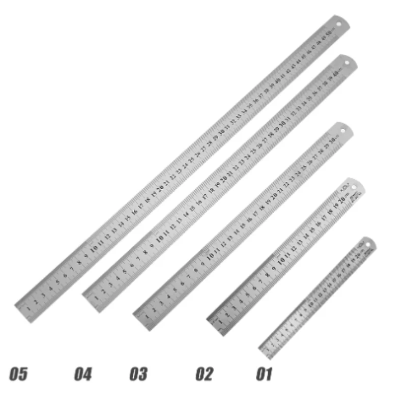 Stainless-Steel-Metal-Straight-Ruler-Precision-Double-Sided-Precision ...