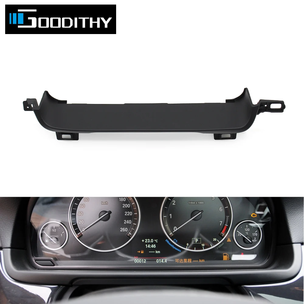 LHD RHD Car Dashboard Instrument Cover Panel Trim For BMW 5 Series F10 ...