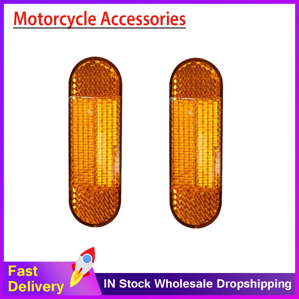 1-2pc-Universal-Reflectors-Truck-Plastic-Reflectors-Motorcycle-ATV-Dirt ...