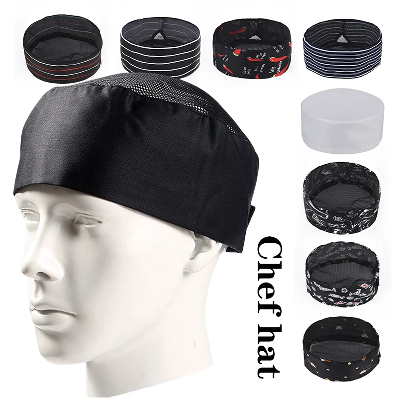 Chef-Hat-Restaurant-Kitchen-Baker-Catering-Cooking-Cap-Women-Men-Food ...