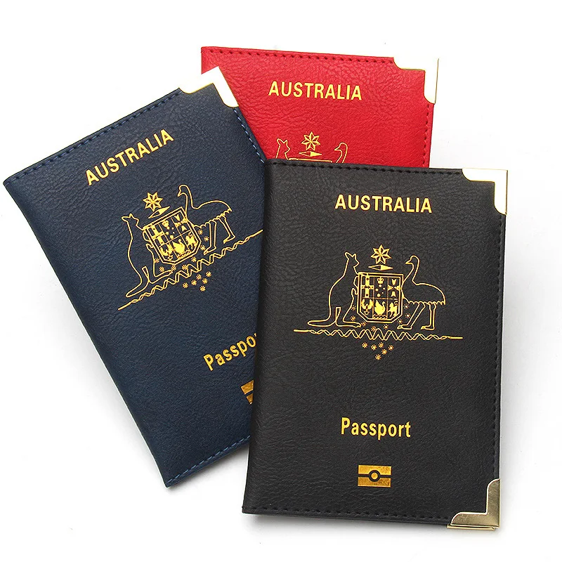 Australia Passport Cover Australian Travel Passport Wallet ID Card ...