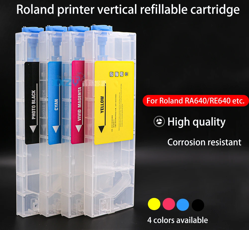 4PCs-Roland-Printer-Vertical-Cartridge-for-ROLAND-RA-RE640-Eco-solvent ...