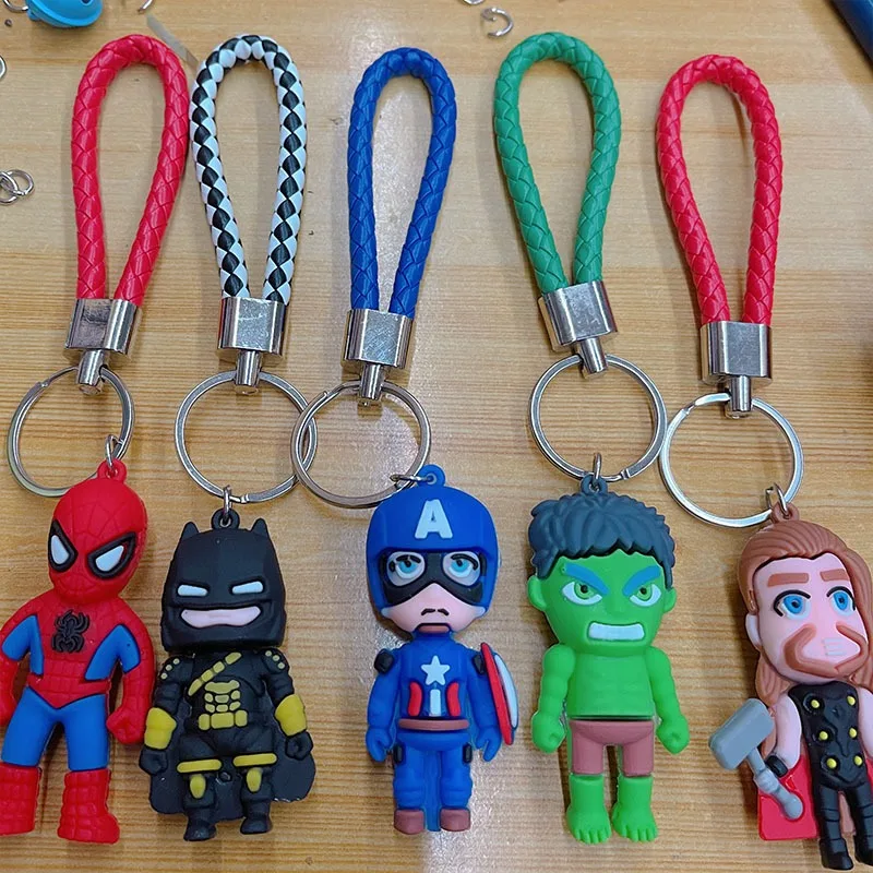 Marvel-Avengers-Cartoon-Spider-Man-Chaveiro-pingente-pequeno-ornamento ...