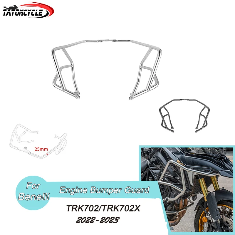 For-Benelli-TRK702-TRK702X-TRK-702-2022-2023-New-Motorcycle-Crash-Bar ...