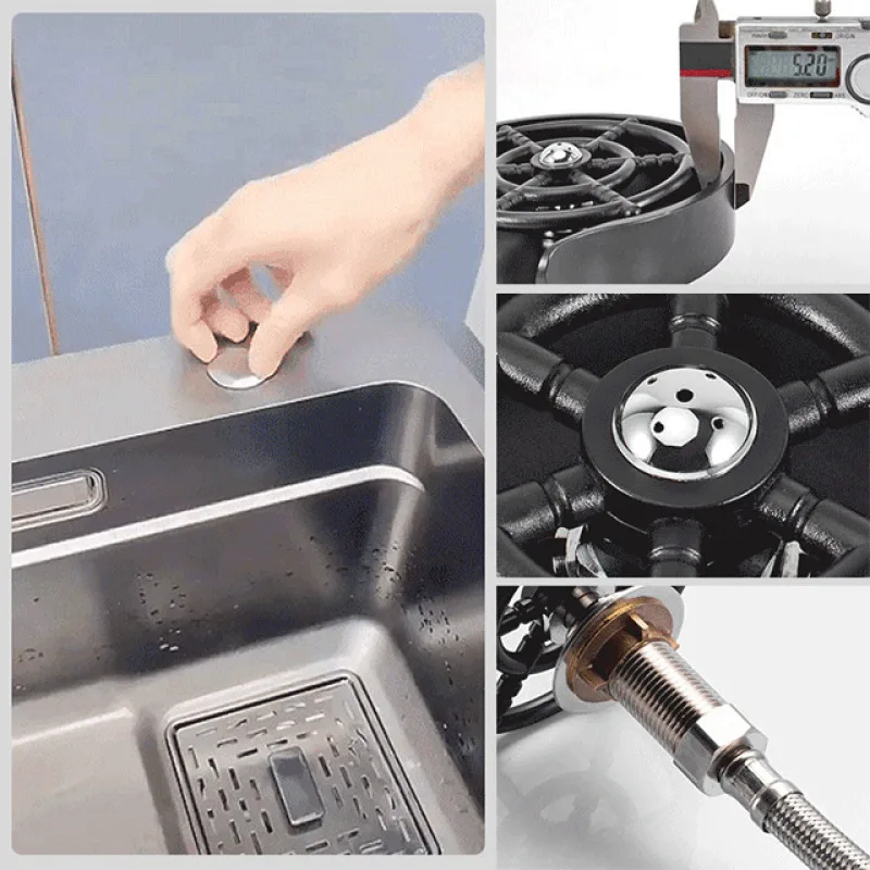 Bár Pult Kereskedelmi Üveg Alátét Fúvóka Kis Mosogató Rozsdamentes Acél ...