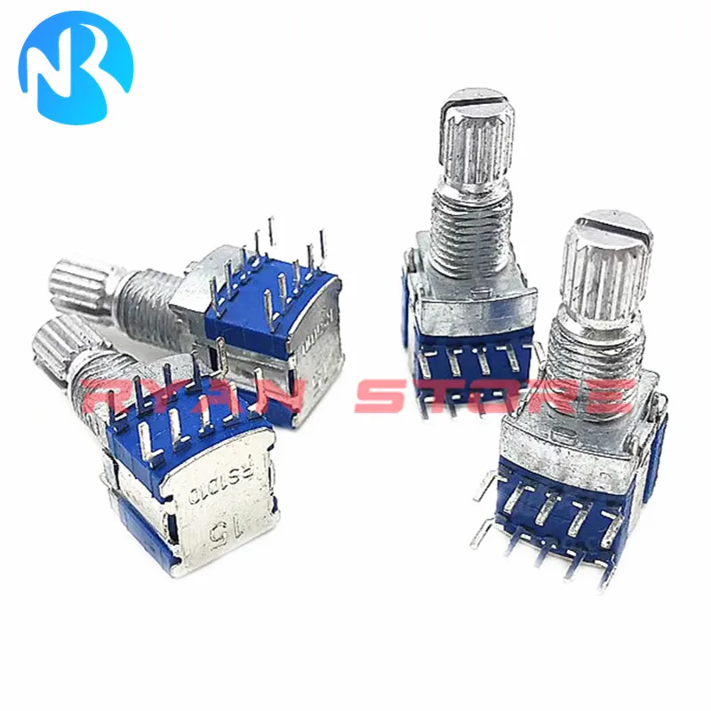 2PCS-100-New-RS1010-Plum-Shaft-15MM-Band-Rotary-Gear-Change-Switch ...