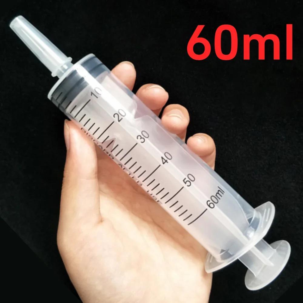 60ml-Liquid-Syringe-Glue-Filling-Enema-Syringe-Nutrient-Sterile-Health ...