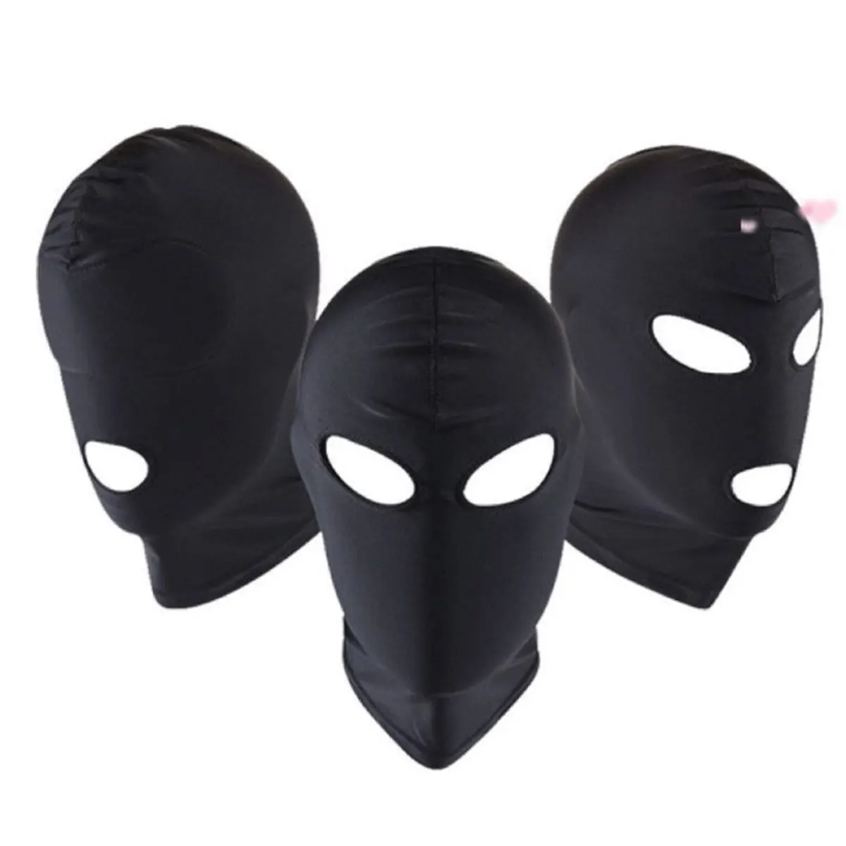 Unisex Women Mens Cosplay Face Mask Spandex Blindfold Open Eyes and ...