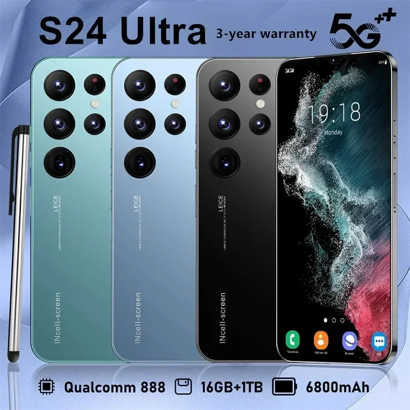 S24-Ultra-Mobile-Phones-6-8-HD-Screen-SmartPhone-Original-16G-1T-5G ...