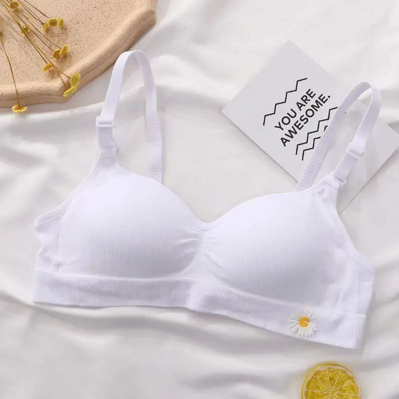 High School Girls In Bra