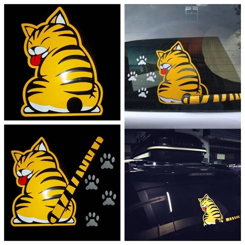 Waterproof-Car-Sticker-New-Car-Accessories-with-Moving-Tail-Cat-Car ...