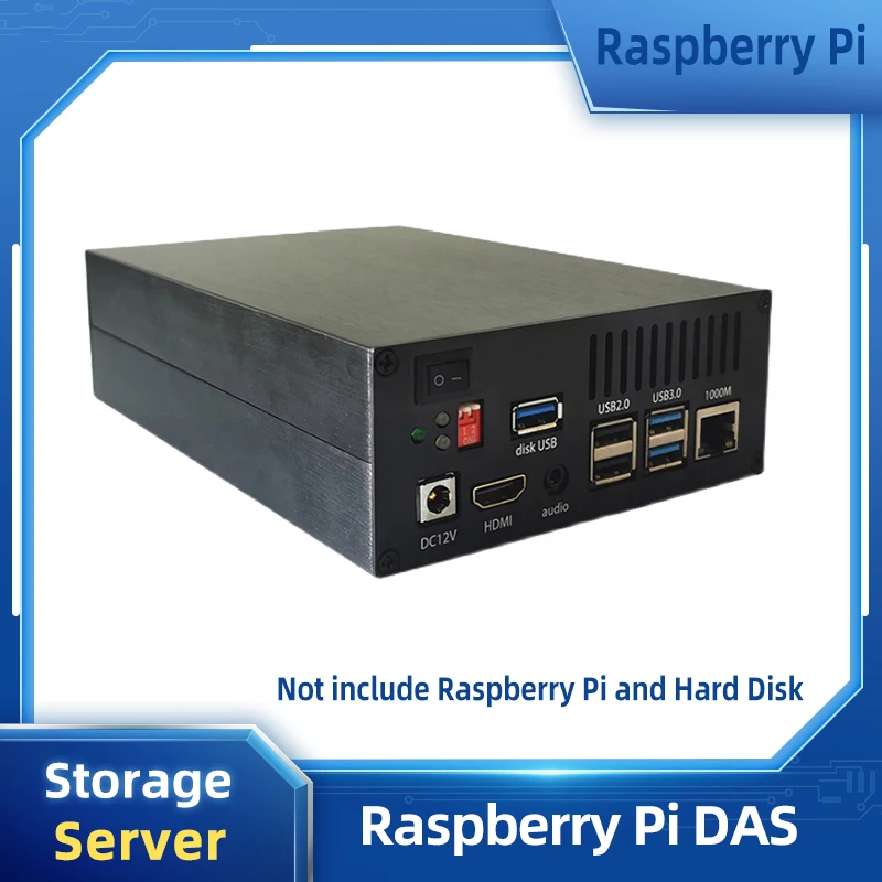 Raspberry Pi Nas Network Storage Private Cloud Disk Net Disk Raid Dual ...