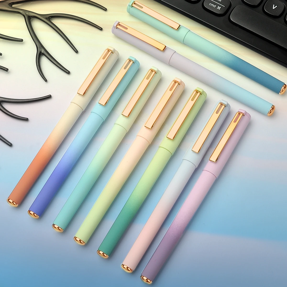 WQN-gel-pens-sets-Kawaii-Aesthetic-stationery-cute-cheap-0-7mm-stuff ...