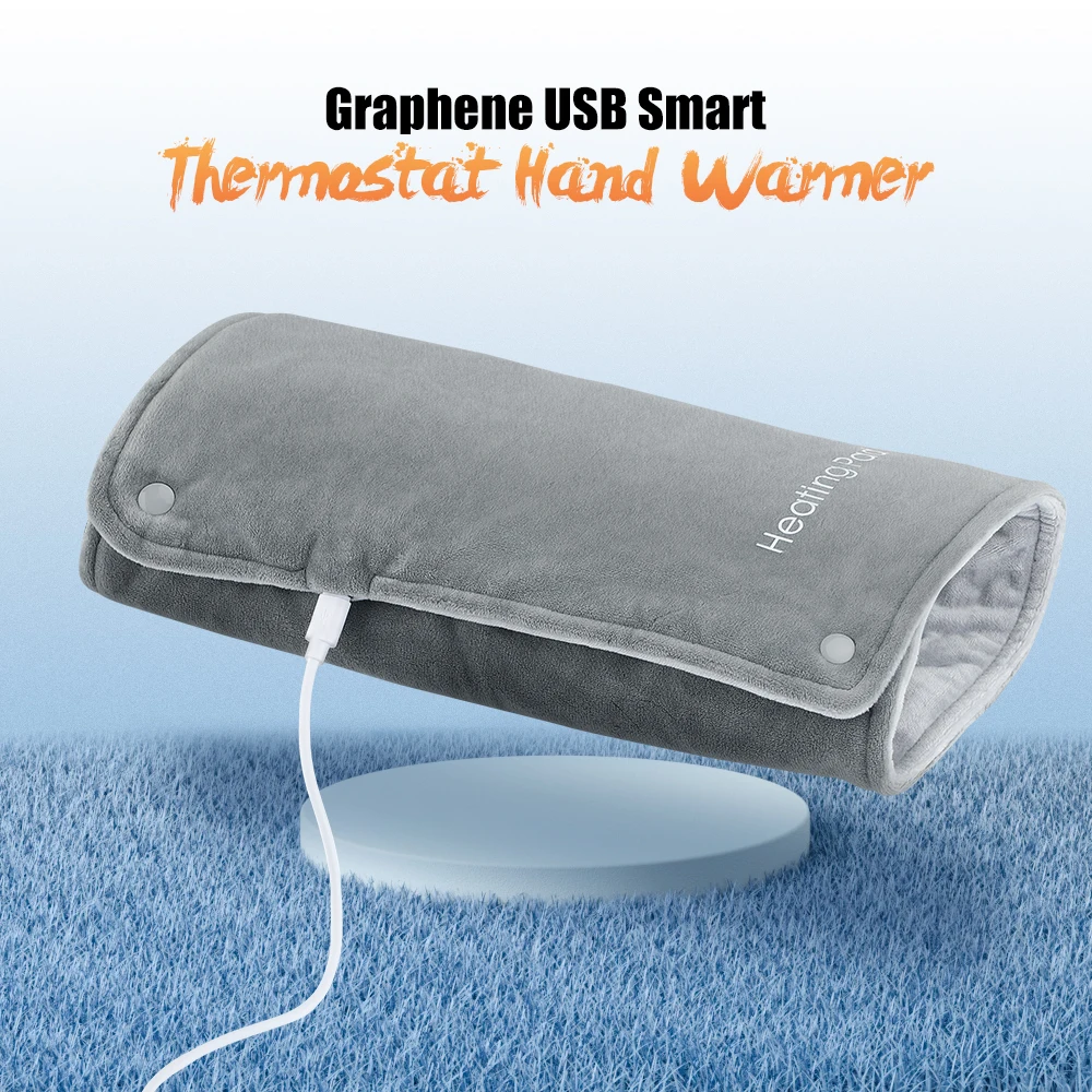 Heating-Pad-50-Heat-GrapheneThermostat-Hand-Warmer-Winter-Office-Hand ...