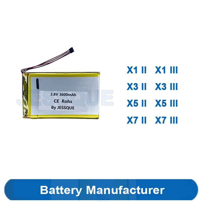 0-Cycle-Original-Replaces-3600mAh-Battery-For-FIIO-X1-X5-X3-X7-II-III ...