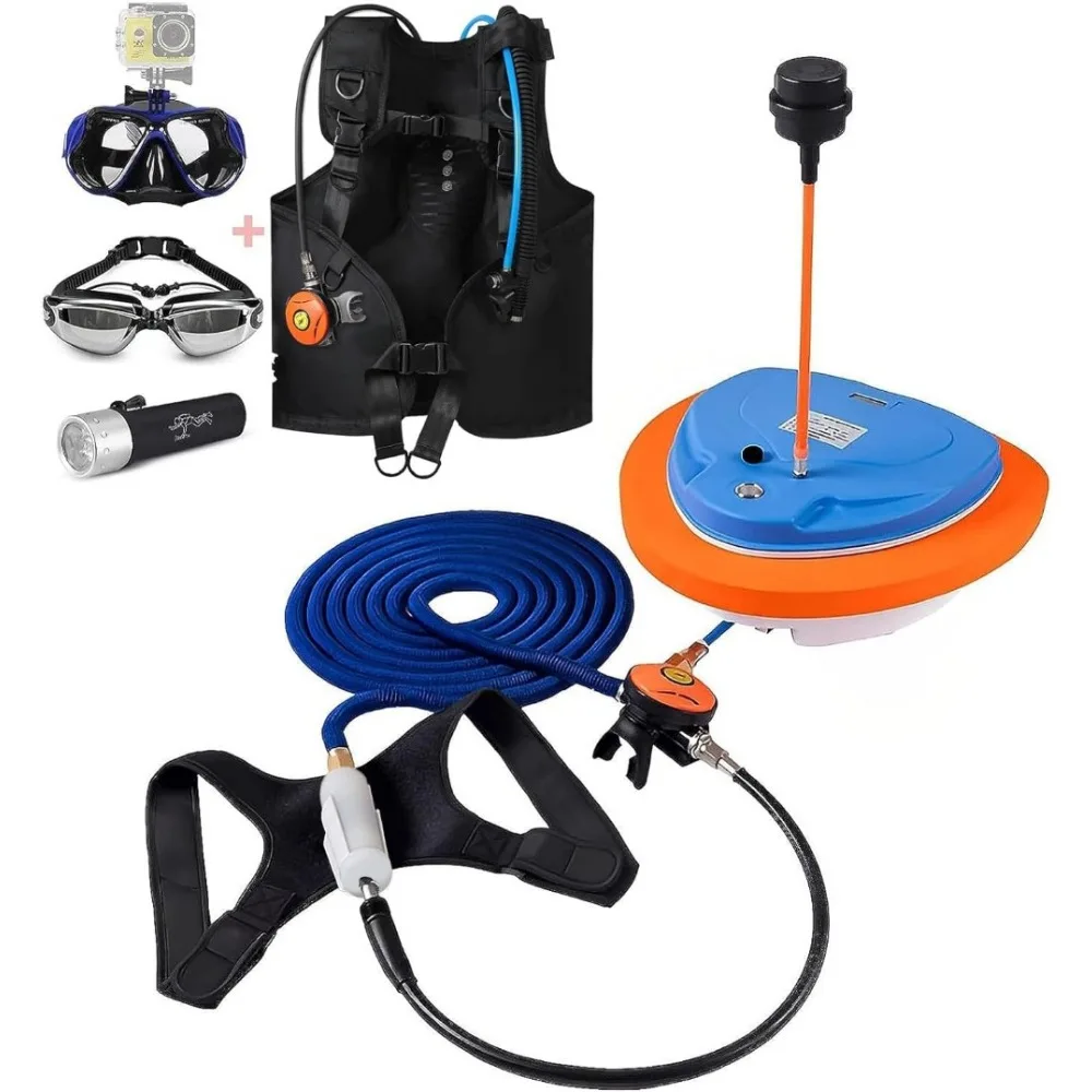 Scuba-Diving-Ventilator-System-Tankless-Portable-Rechargeable-Scuba ...