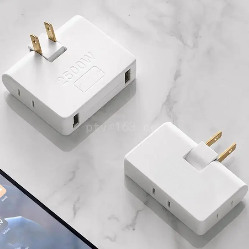 Wall-Outlet-Extender-Rotatable-Socket-Converter-180-Degree-Foldable ...