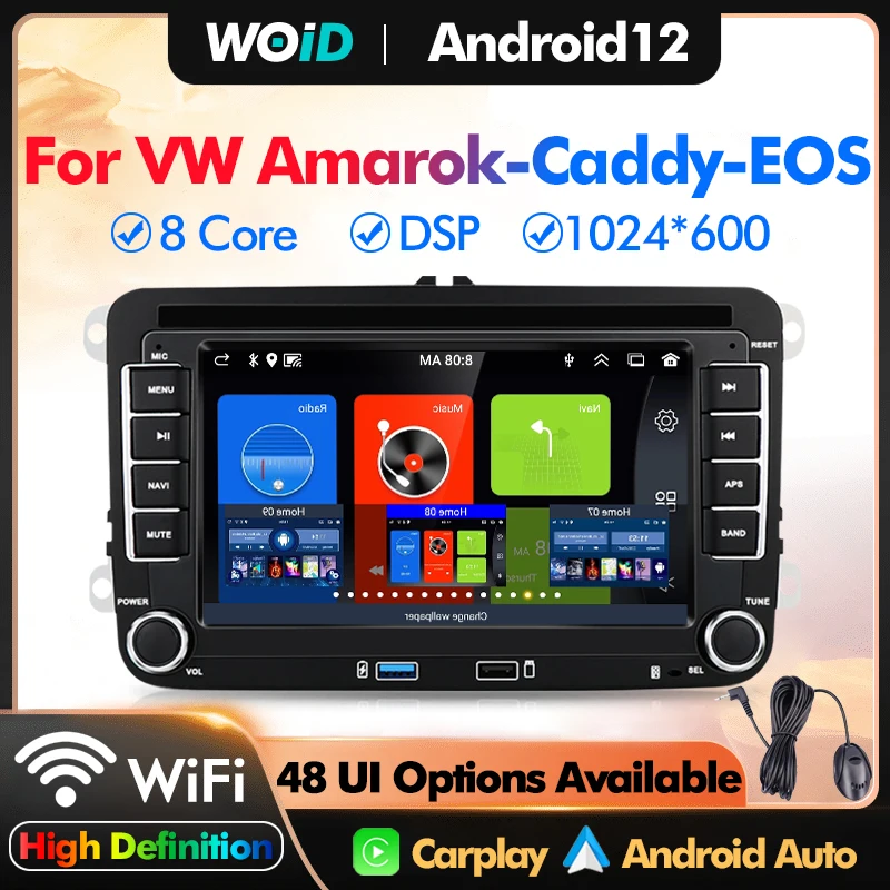 7-Inch-For-Volkswagen-Amarok-Caddy-EOS-VW-Multimedia-Player-Android-Car ...