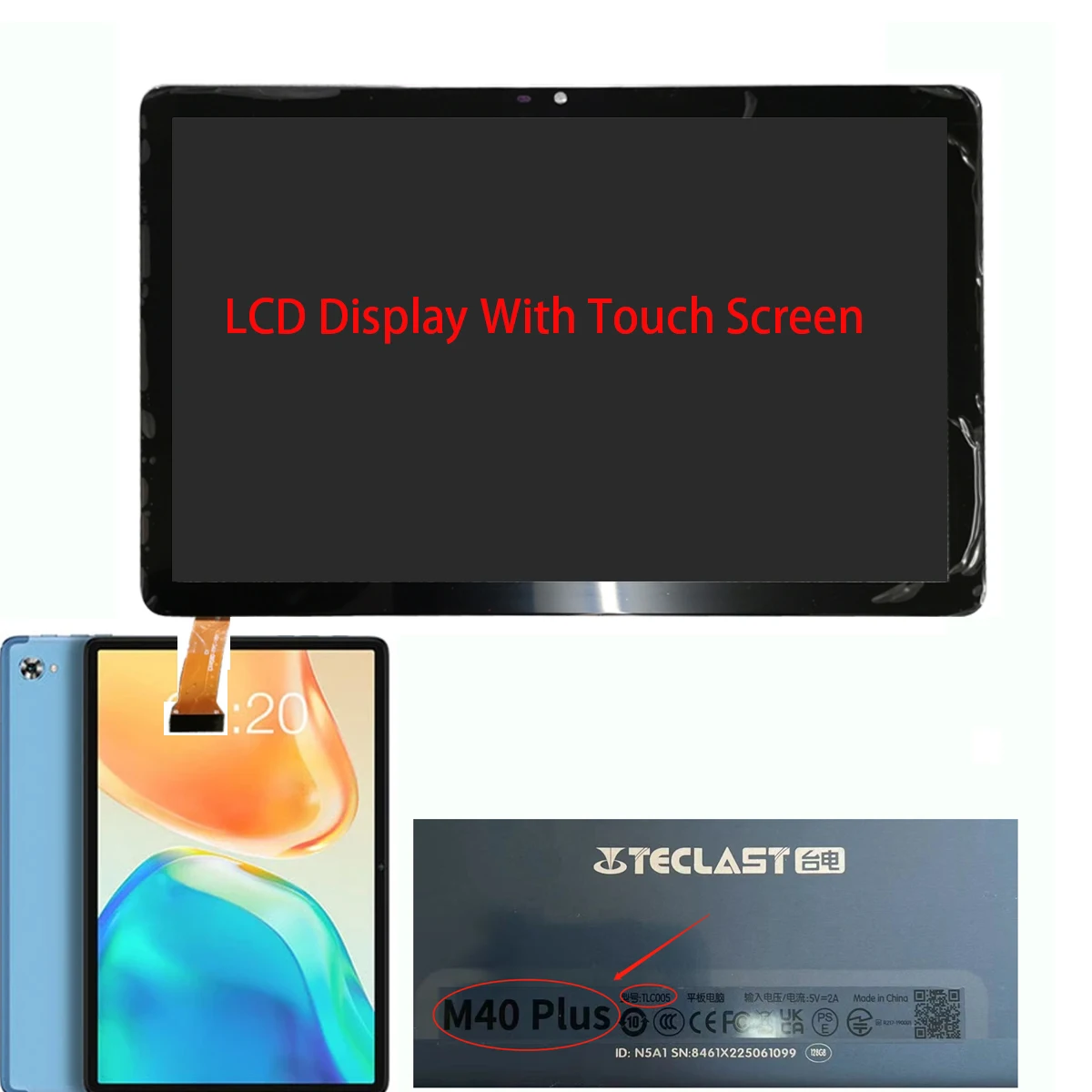 New-10-1-Touch-Screen-Digitizer-With-LCD-Display-Glass-Sensor-For ...