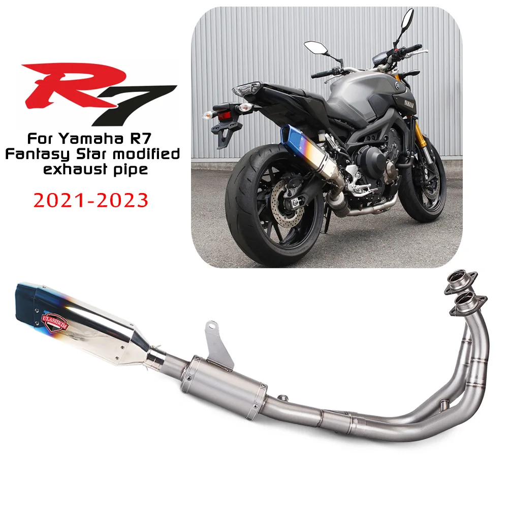 Motorcycle Exhaust Full System Exhaust For Yamaha YZF R7 yzf-r7 2021 ...