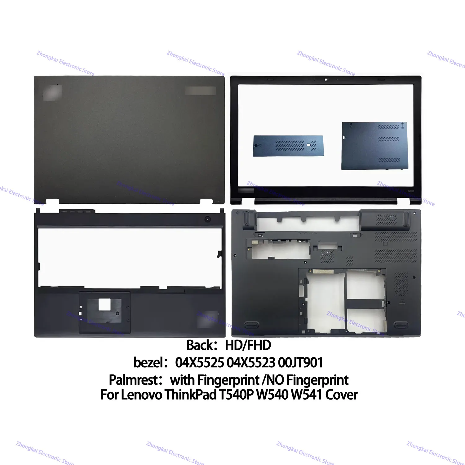 New-Original-OEM-For-Lenovo-ThinkPad-T540P-W540-W541-Laptop-LCD-Back ...