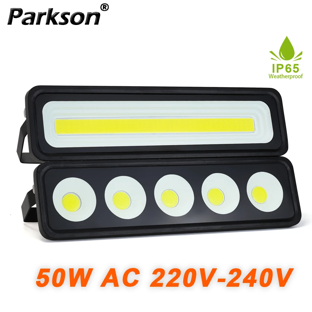 LED Flood Light 50W AC 220V-240V Outdoor Lighting IP66 Waterproof ...