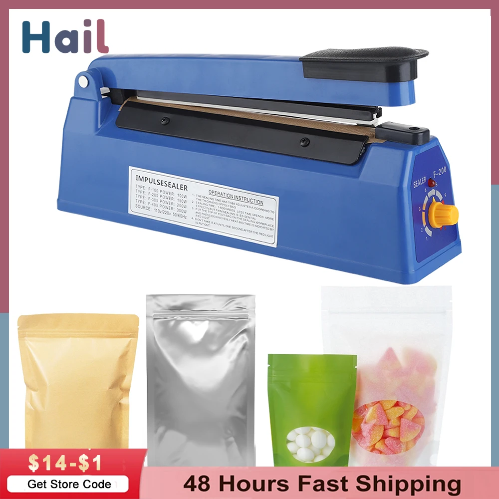 Plastic-Bags-Sealer-Vacuum-Packaging-Machine-Electric-8-Temperature ...