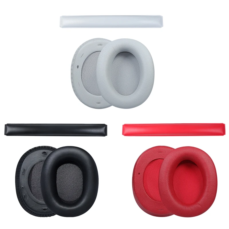 Replacement Memory Foam Leather Cushion Earpads Head Beam for Edifier ...
