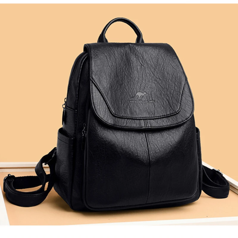 Women-Large-Capacity-Backpack-Purses-High-Quality-Leather-Female ...