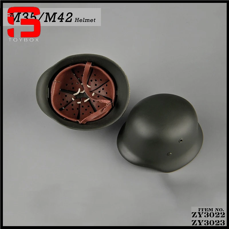 ZYTOYS-ZY3022-ZY3023-1-6-WWII-German-M35-M42-Metal-Helmet-Soldier ...